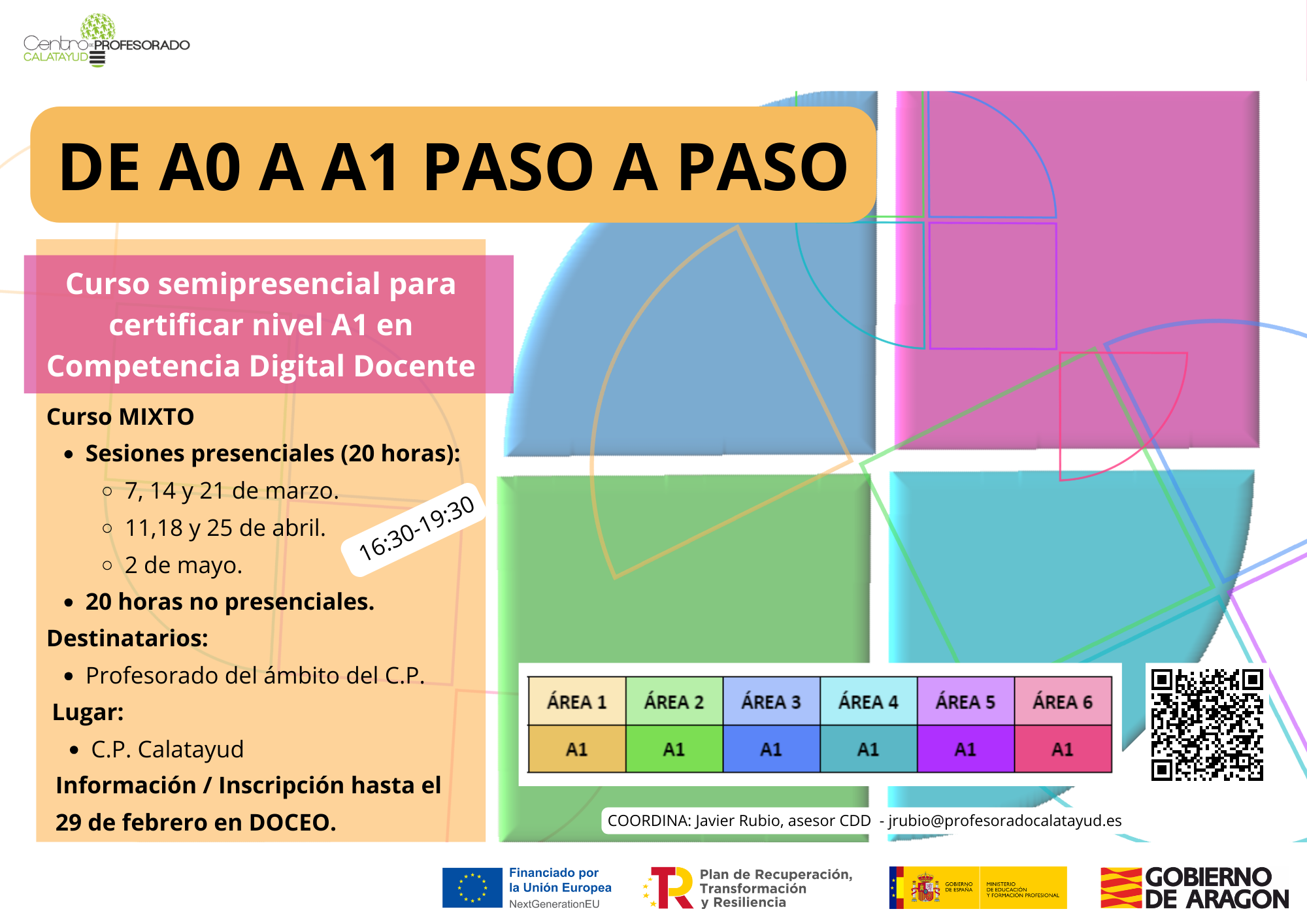 Curso · De A0 a A1 paso a paso - Centro de Profesorado Calatayud