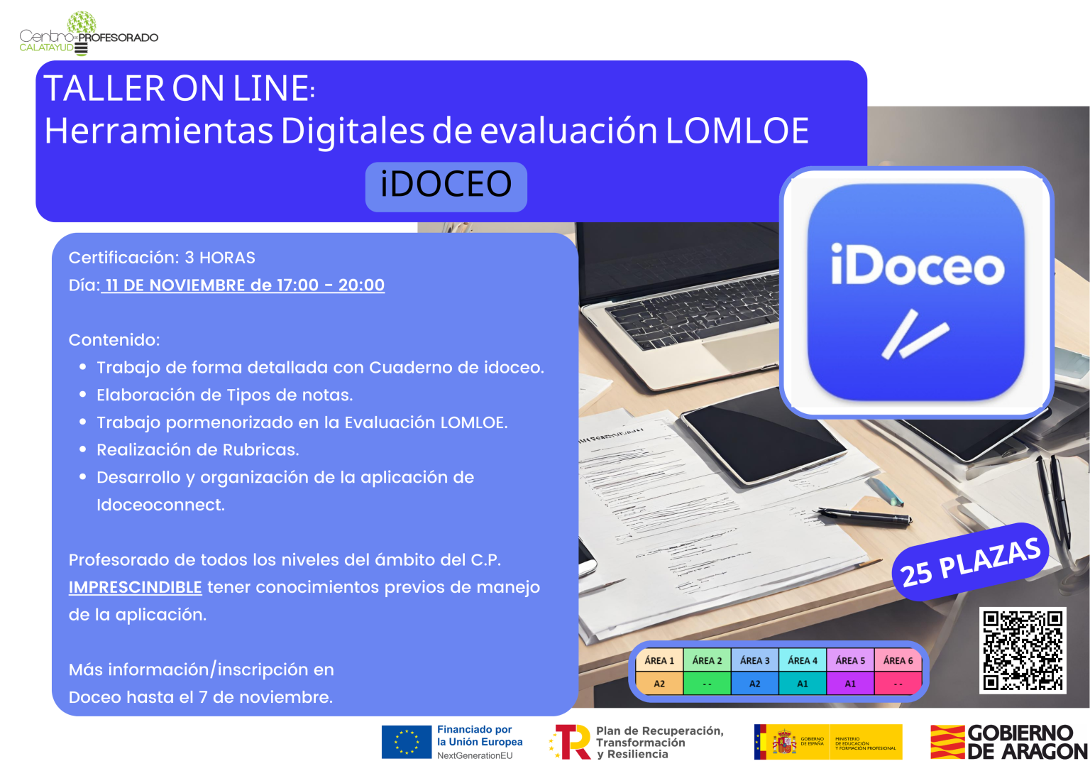 Taller on Line · Herramientas Digitales de evaluación: iDoceo avanzado ...